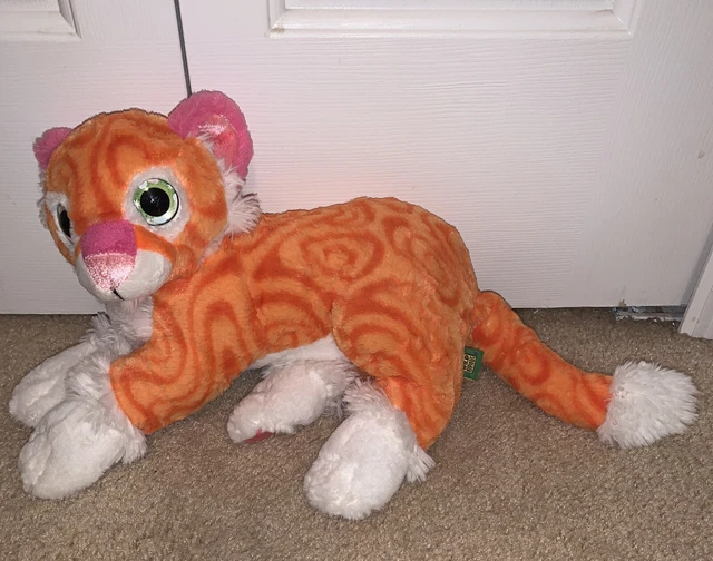 WILD REPUBLIC SWEET & Sassy TIGER 19" Orange Swirls Stuffed Animal £18. ...
