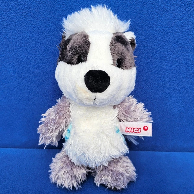 NICI BABY BADGER Barnolito Soft Toy Snare 20Cm Stuffed Animal Badger £ ...