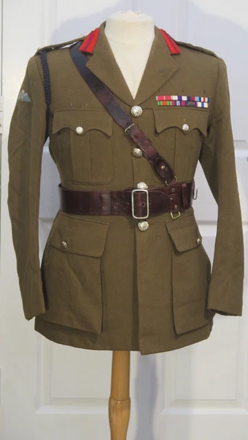 BRITISH ARMY COLONEL No2 Dress Jacket : WWII Veteran : D-DAY : PARA RE ...