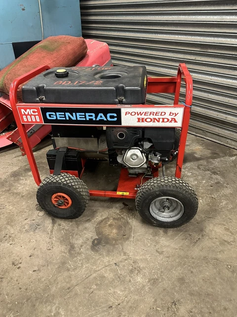 HONDA MC 6000 6kva petrol generator £595.00 - PicClick UK
