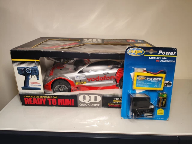 TAMIYA QUICK DRIVE Mercedes AMG CLK DTM Rc RTR QD NEW NEU NEUF 2003 No ...