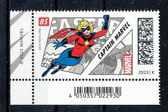ALLEMAGNE RFA VINTAGE 2023 Dessin Animé Super Héros Comic Bord Anguleux ...