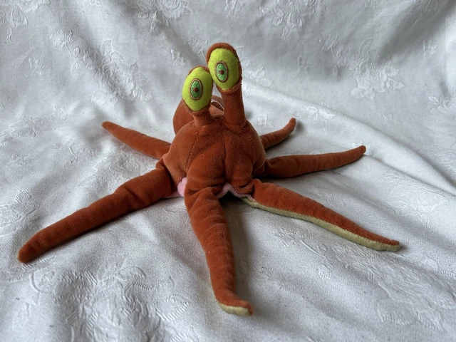 DISNEY STORE PETER Pan 2 Return To Neverland Octopus Bean Bag Plush ...