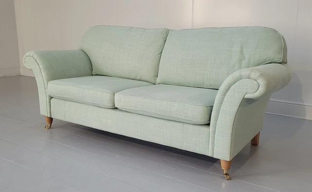 LAURA ASHLEY MORTIMER Easy Access Sofa, 223cm, Dalton Grey Green, RRP £ ...