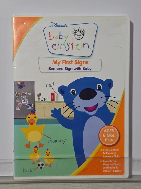 BABY EINSTEIN: MY First Signs (DVD, 2007) $8.00 - PicClick CA