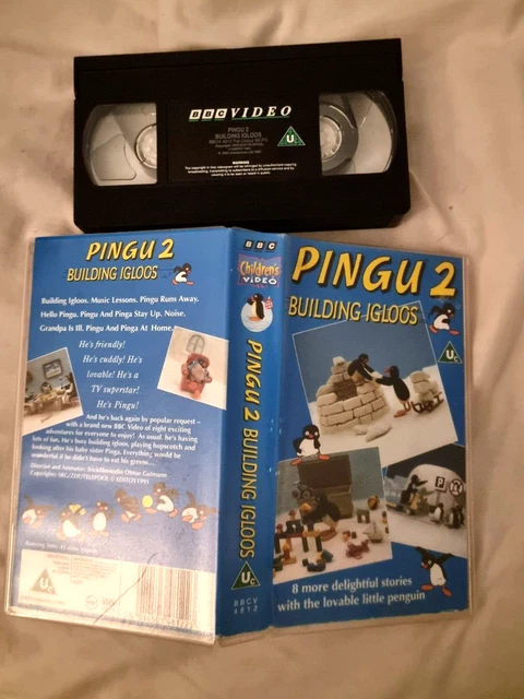 PINGU 2 - Building Igloos (VHS, 1997) £8.00 - PicClick UK