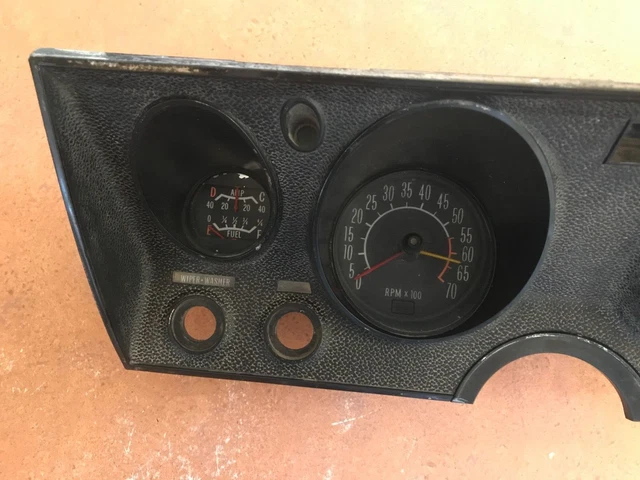 HOLDEN HT HG monaro gts dash instrument cluster 140 mph speedo tacho ...