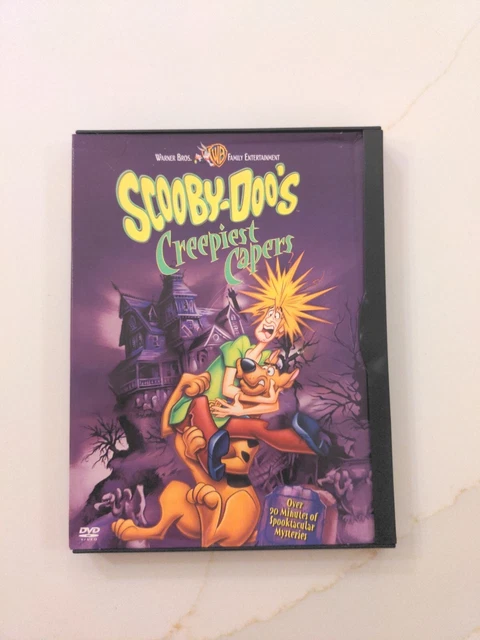 SCOOBY-DOOS CREEPIEST CAPERS (DVD, 2002) Warner Brothers -Snapcase $6. ...