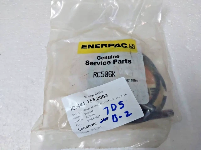 ENERPAC RC506K RÉPARATION Kit Pour 50 Tonnes Hydraulique Cylindre Neuf ...