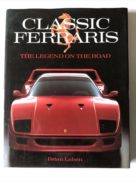 LIVRE FERRARI CLASSIQUE par Brian Laban 166 mm Barchetta à F40 348 et plus EUR 14,72 - PicClick FR