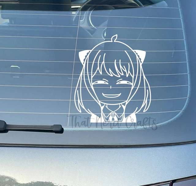 SPY X FAMILY - Anya Forger Vinyl Decal Peeker Sticker - Heh Heh EUR 10 ...