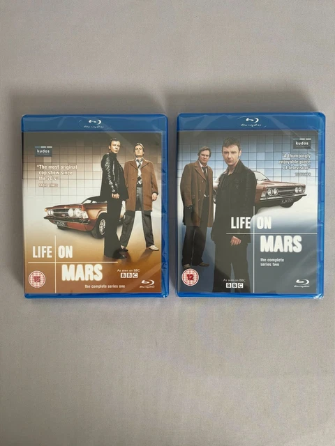 LIFE ON MARS Complete Series 1&2 Blu-Ray Dvd's New Factory Sealed Uk ...