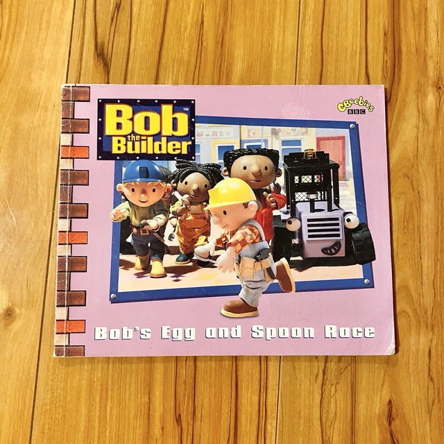 BOB THE BUILDER Egg and Spoon Race Vintage Paperback Book - 2003 $18.45 ...