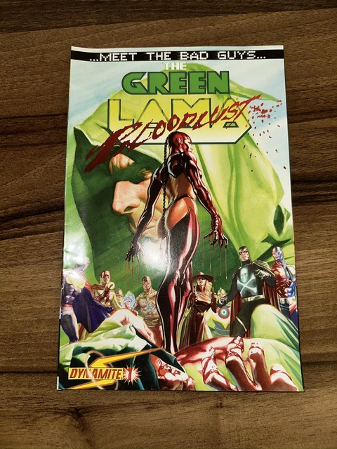 PROJECT SUPERPOWERS: MEET the Bad Guys #1 Bloodlust (2009 Dynamite ...