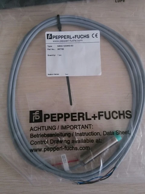 Sensor De Proximidad 1 Pieza Nuevo Pepperl Fuchs Nbn4 12gm50 E0 Envío