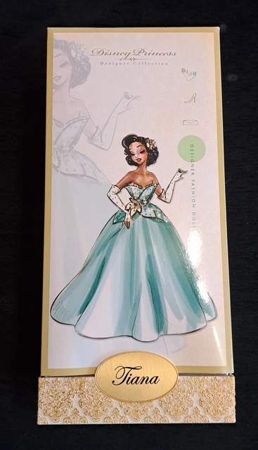 DISNEY DESIGNER TIANA Princess & Frog muñeca edicion limitada limited ...