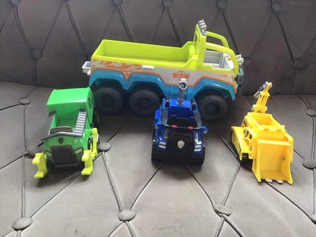 PAW PATROL JUNGLE Terrain Vehicle With Lights And Sounds With 3 Jungle ...