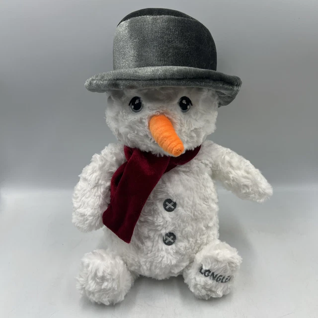 SOFT TOY SNOWMAN Longleat Eco Collection Materials Plush H 13” Vgc £19. ...