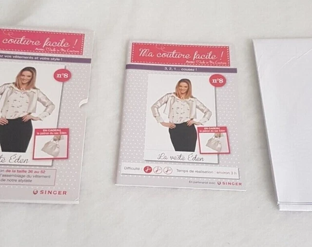 PATRON COUTURE SINGER : la veste eden EUR 5,00 - PicClick FR