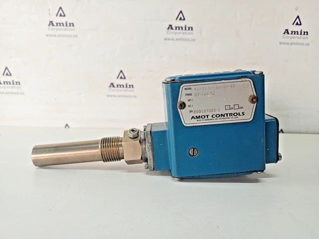 AMOT CONTROLS MODEL 4140 Temperature Switch 4140DR1H00CE4-EE Range:83 ...
