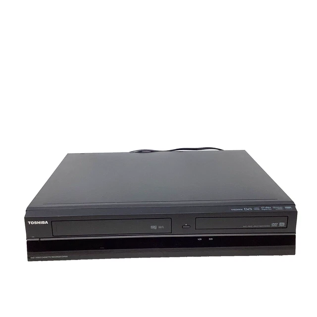 TOSHIBA DVR20 DVD VHS Recorder Combo Copy VHS to DVD Tested and Working ...