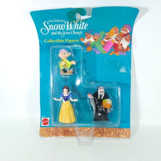 DISNEY SNOW WHITE Seven Dwarfs PVC Collectible Figures Vintage 1993 New ...