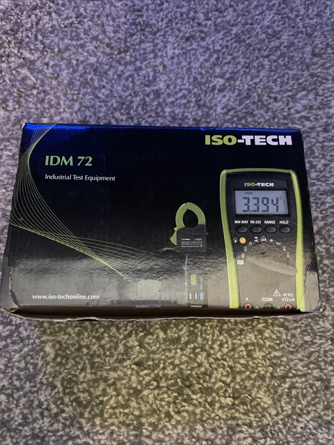 ISO TECH MULTIMETER IDM 72 £26.00 - PicClick UK