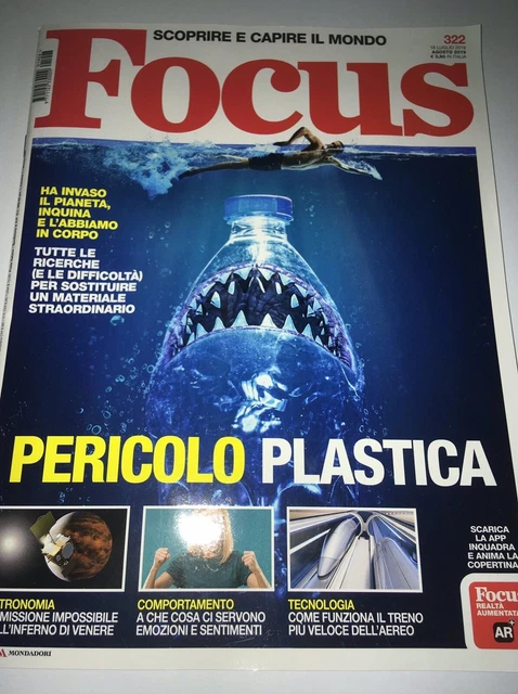RIVISTA MAGAZINE FOCUS JAWS Squalo Reference Danger Plastic 2019 ...