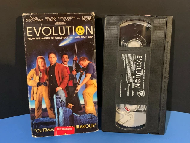 VHS EVOLUTION (DREAMWORKS, 2001) Sci-Fi Comedy David Duchovny See My Other VHS $8.00 - PicClick CA