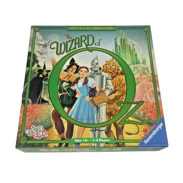 RAVENSBURGER WIZARD OF Oz Adventure Book Game 100% Complete Fun Games ...