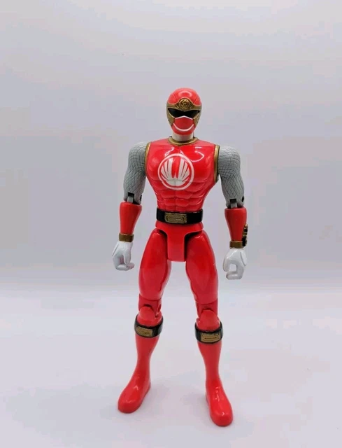 POWER RANGERS NINJA Storm Red Ranger Action Figure Collectible £4.99 ...