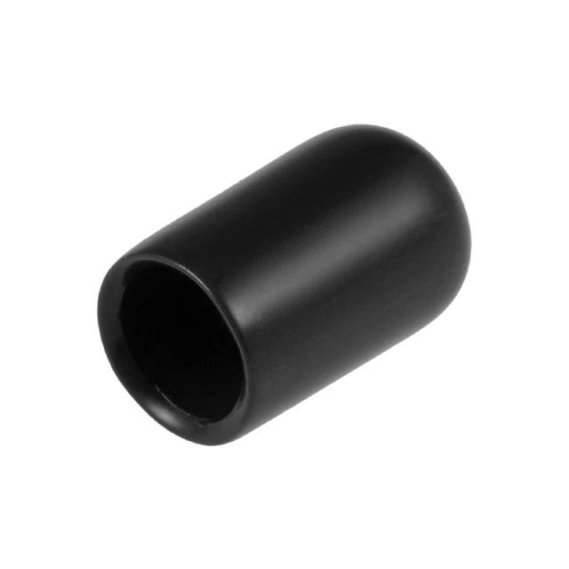 20PCS 7MM ID Rubber End Caps Vinyl Round Tube Bolt Cap Cover Thread ...