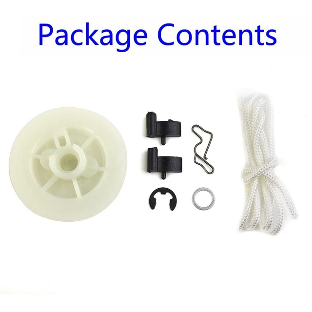 RECOIL STARTER PULLEY+ROPE+PAWL Set Replace 1123 195 0400 For Stihl 017 ...