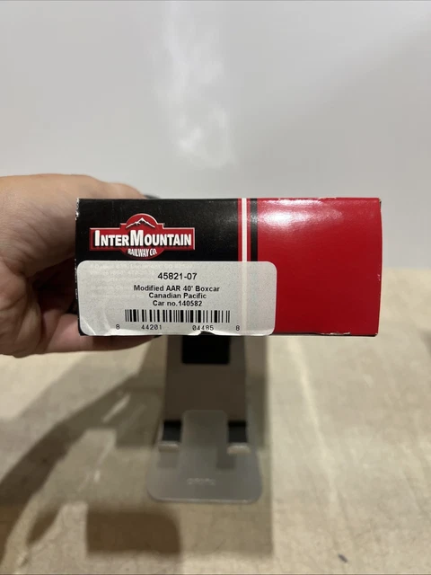INTER MOUNTAIN 45821-07 Modified Aar 40' Boxcar Canadian Pacific Car No ...