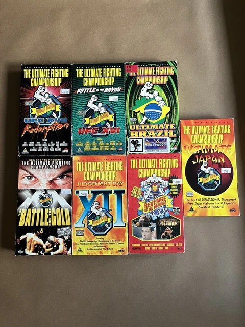 ULTIMATE FIGHTING CHAMPIONSHIPS (UFC) VHS Lot EUR 33,50 - PicClick FR