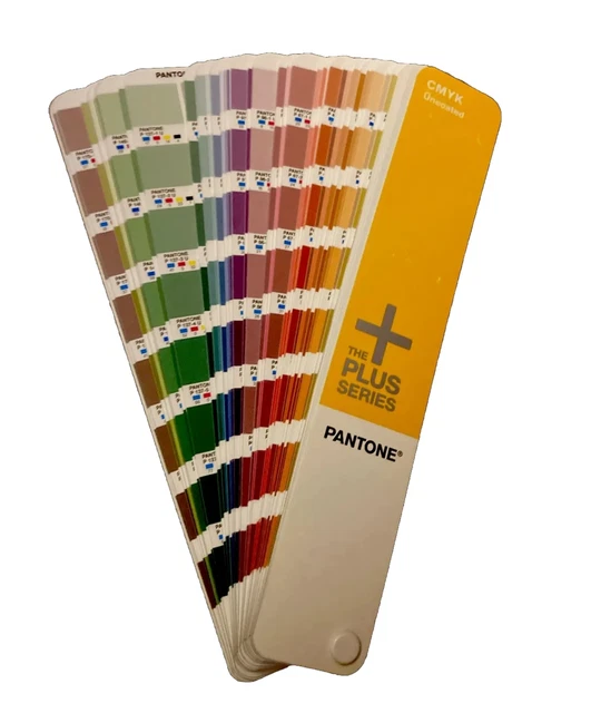 PANTONE THE PLUS Series CMYK Color Guide Uncoated Book For Printing 4 ...