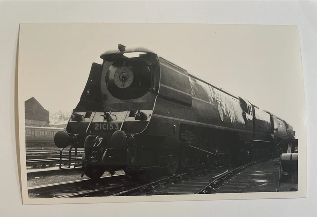 SR RAILWAY LOCOMOTIVE Photograph West Country Class Unrebuilt 21C153 ...