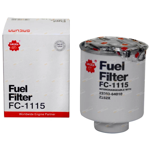 SAKURA FUEL FILTER for Toyota Hiace LH50 2.2L Diesel 4cyl L 1982~1983 ...