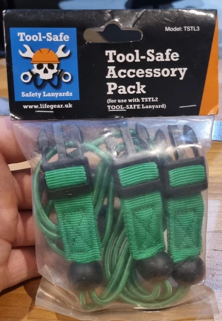 PACK OF 3X connecting buckles for TSTL2 Tool Safety Lanyard £4.99 ...