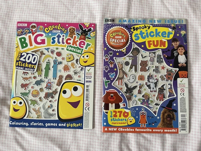 CBEEBIES BBC SPECIAL Magazine Spooky Sticker Fun & Big Sticker Special ...