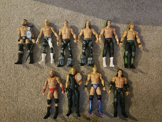 10X WWE CUSTOM Figure - AEW - Bullet Club - 3D Printed TNT and ROH Pure ...