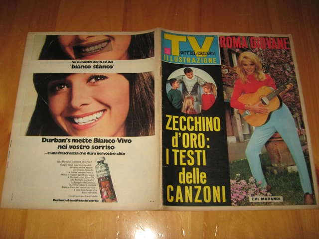 TV SORRISI E Canzoni=1966/12=Evi Marandi=Zecchino D'oro=Studio Uno= EUR ...