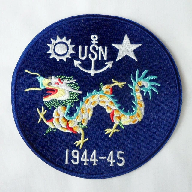 WW2 CHINESE / USN Bomber Squadron Dragon Patch Pilot Jacket Embroidered ...
