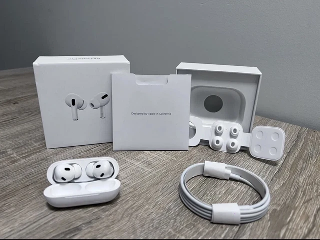 APPLE AIRPODS PRO 2nd Generation with MagSafe Wireless Charging Case - White EUR 120,83 ...