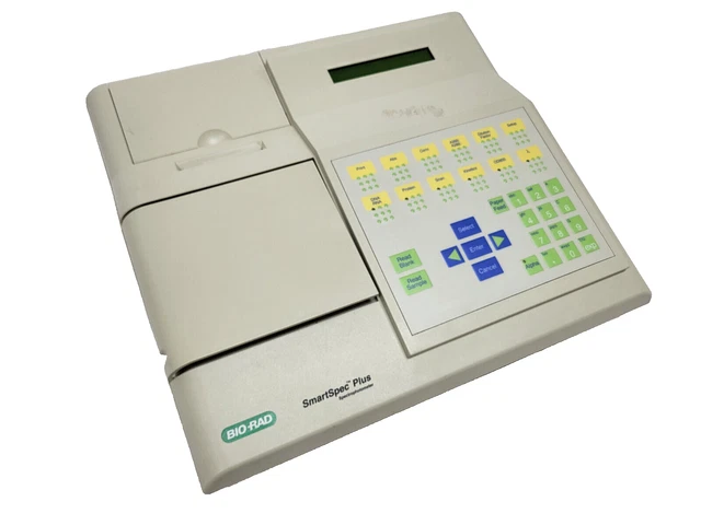 BIO-RAD SMARTSPEC PLUS Lab UV/Visible Spectrophotometer - TESTED, no ...