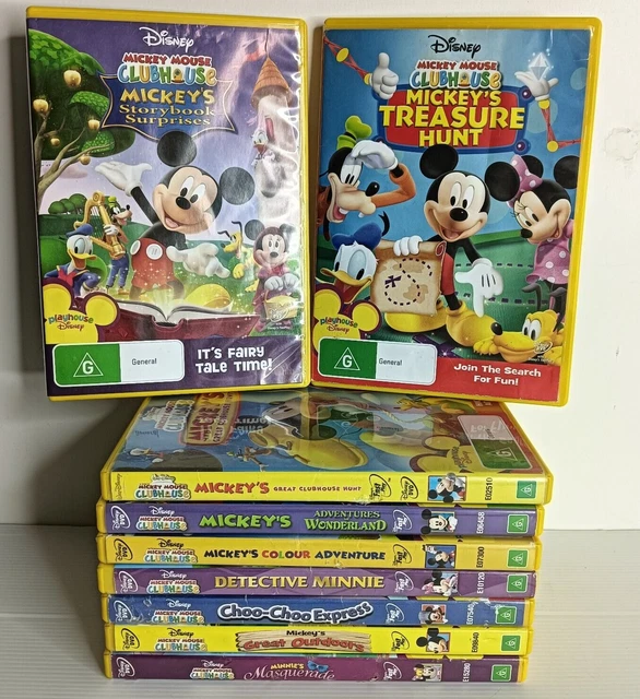 MICKEY MOUSE CLUBHOUSE DVD x 9 Bundle $52.99 - PicClick AU