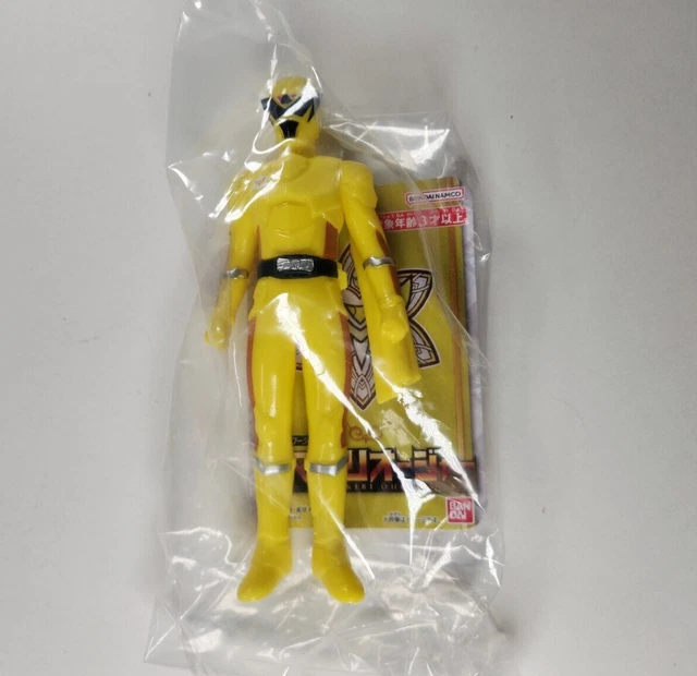 BANDAI OHSAMA SENTAI King Ohger Kamakiri Yellow Ranger 5.3" Vinyl ...