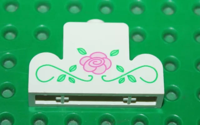 LEGO BELVILLE WHITE Brick ref 4088px2/set 5823 The Good Fairy's Bedroom ...