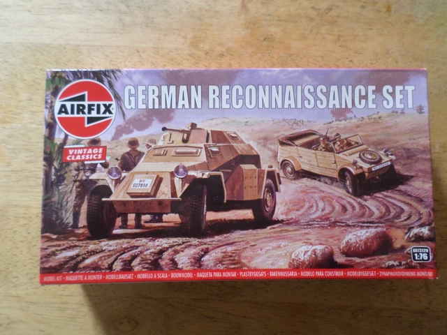 AIRFIX MODEL KIT WW2 German RECONNAISSAMCE Set 1:76 scale £11.12 ...