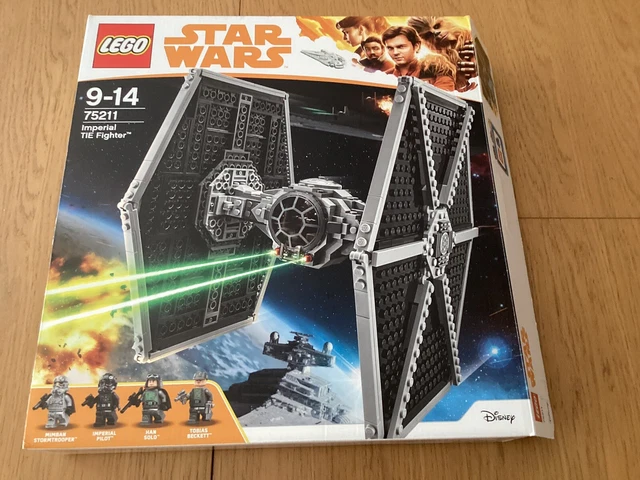 LEGO STAR WARS 75211: imperial tie fighter komplett Schachtel Figuren ...